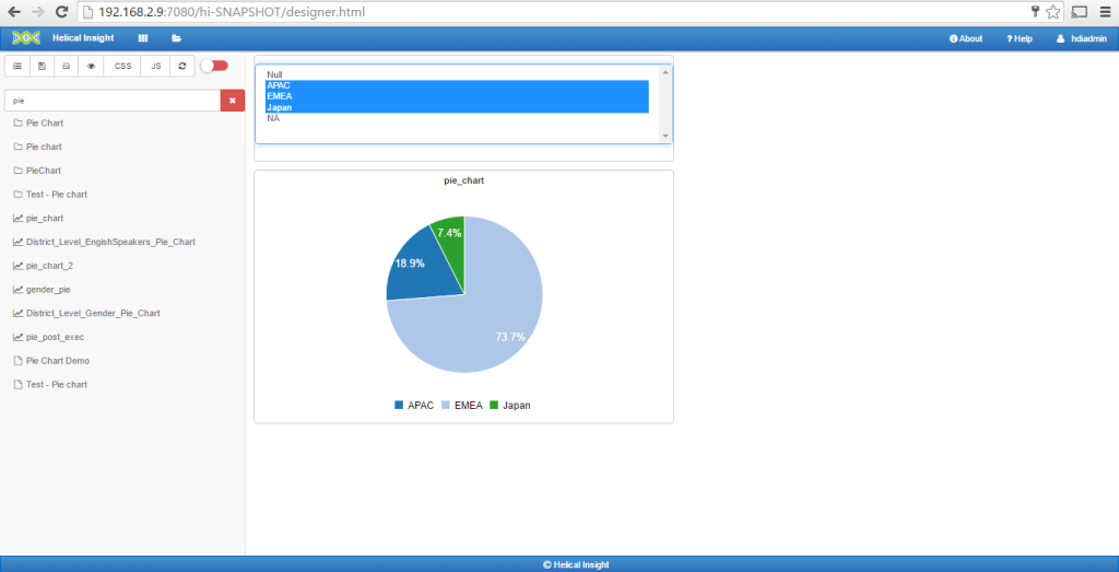 Adding A Filter In Dashboard Designer Helical Insight