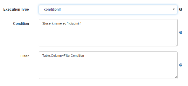 Metadata Security Tab - Helical Insight