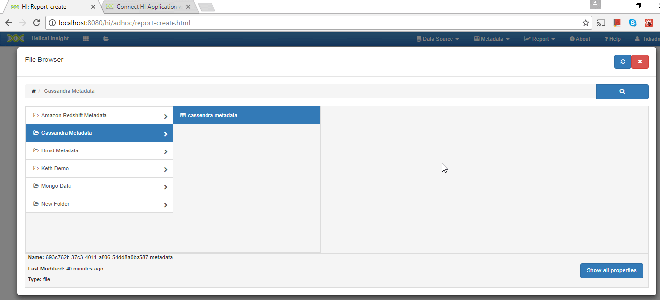 Connect Helical Insight to Cassandra using Thrift Server - Helical Insight Connect Helical Insight to Cassandra using Thrift Server - Helical Insight