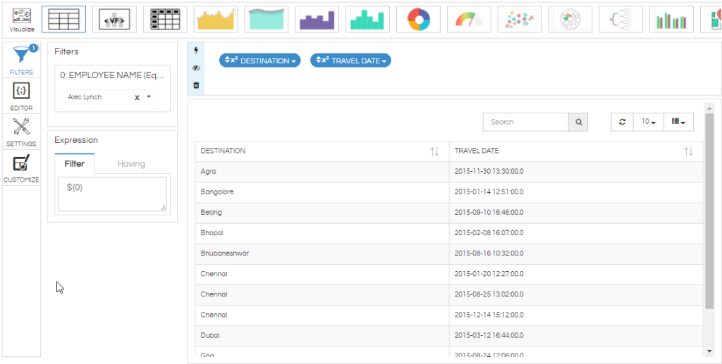 Inter-Panel Communication Functionality - Helical Insight