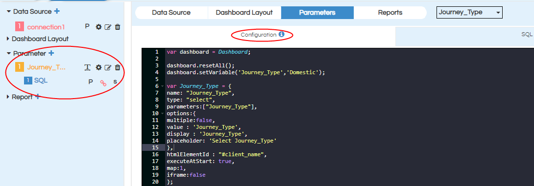 Creating Pie Chart Report With Single Select Parameter Using Community Report Interface