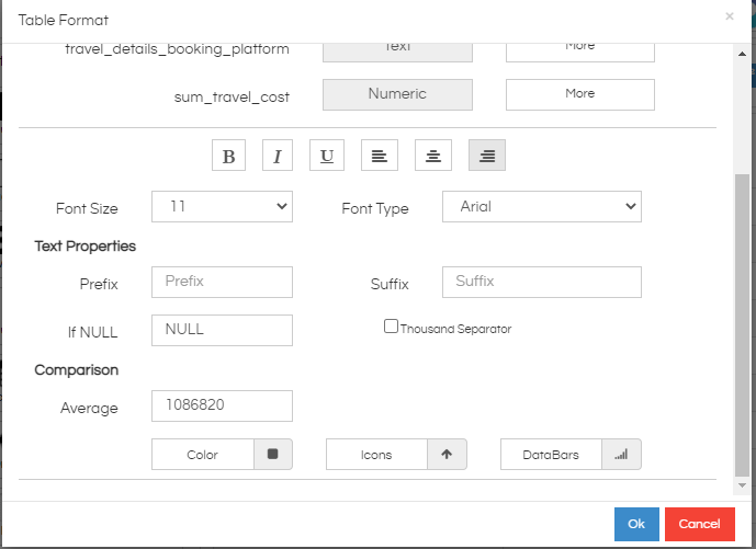 Customizing Format For Tabular Report In Helical Insight Helical Insight